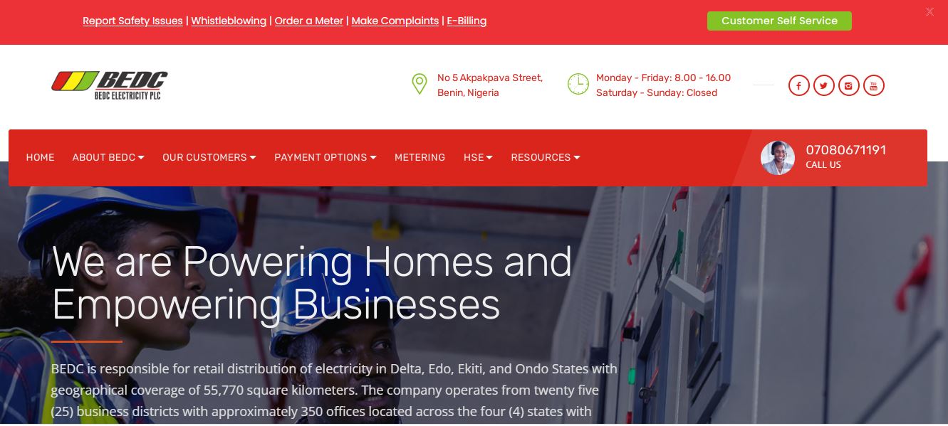 BEDC raises concerns over energy theft by electricity consumers ...